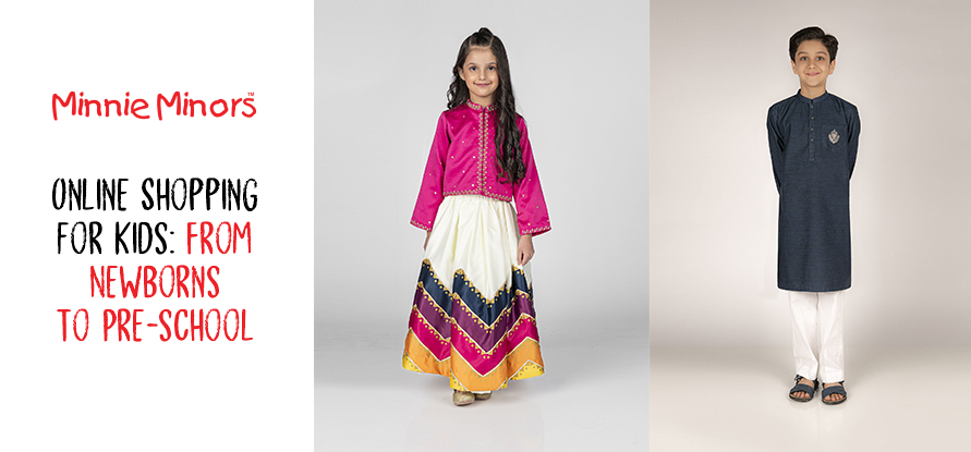 Online Shopping for Kids In Pakistan | Minnie Minors